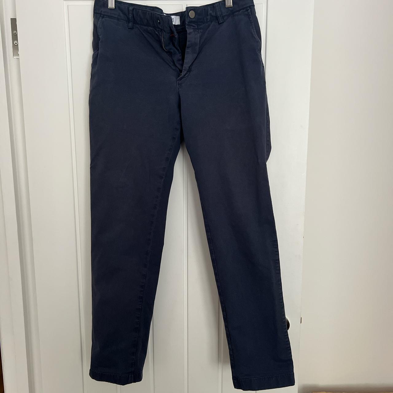 Spoke London navy chinos Waist 31, leg 31, regular... - Depop