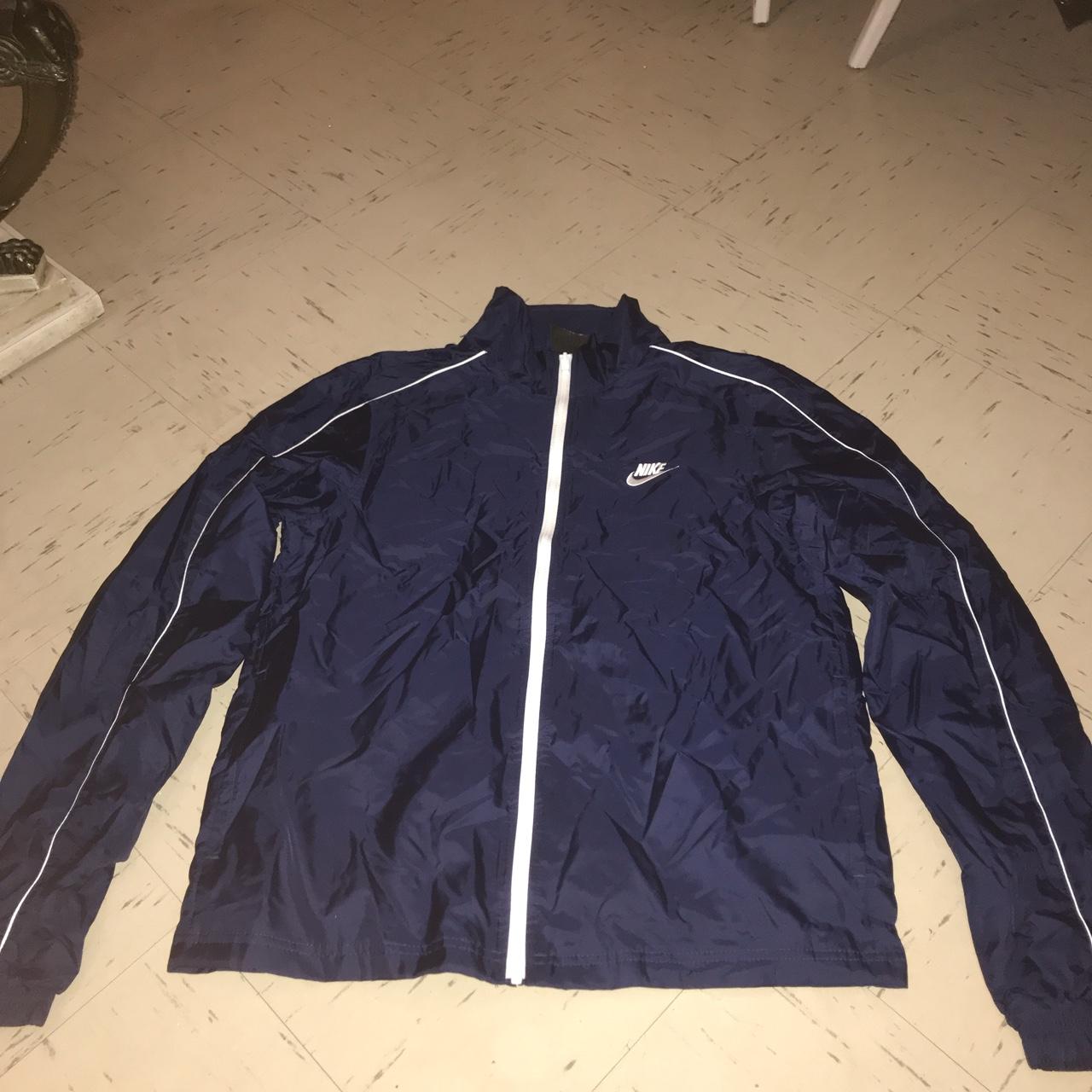 Nike Windbreaker top - brand new without tags - size... - Depop