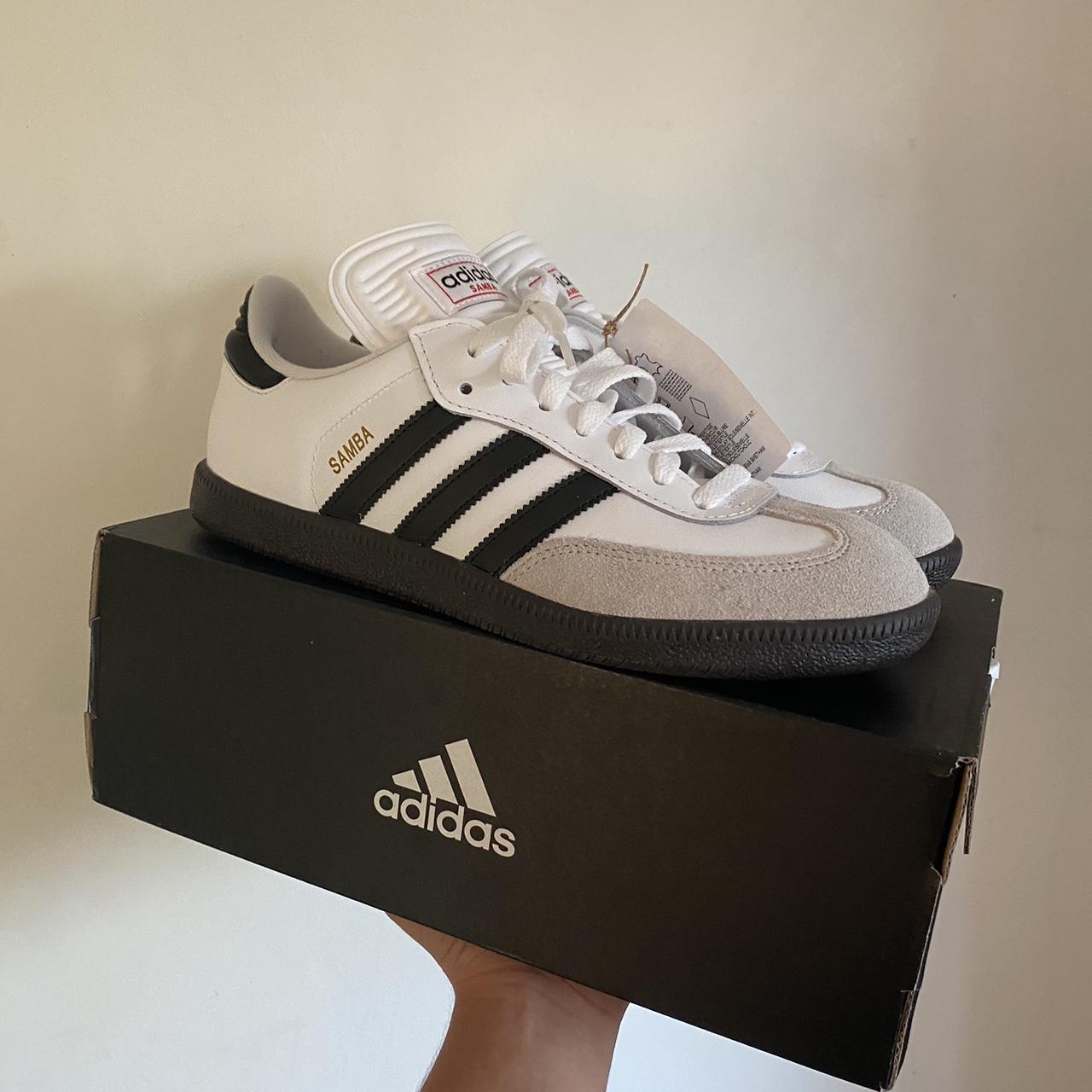 Adidas samba white with box , DS - Depop