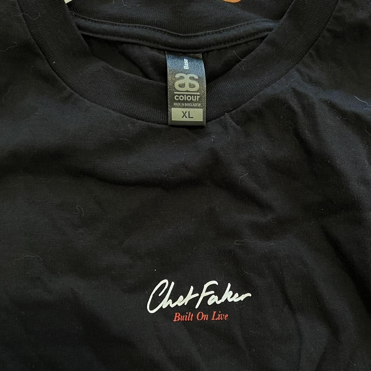 Chet Faker Built on Live black long sleeve... - Depop