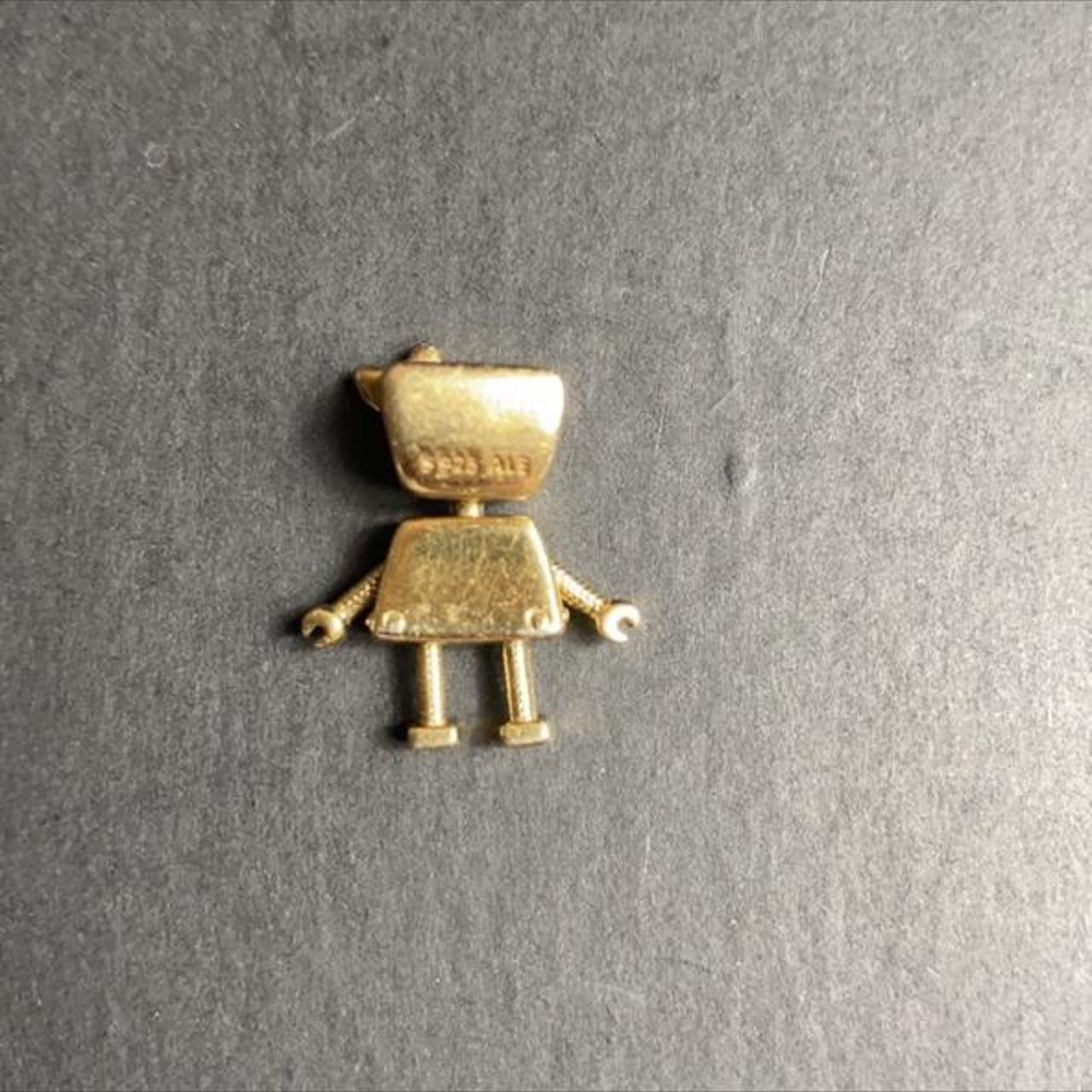 By PANDORA Jewelry Robot girl charm in Pandora Shine... - Depop