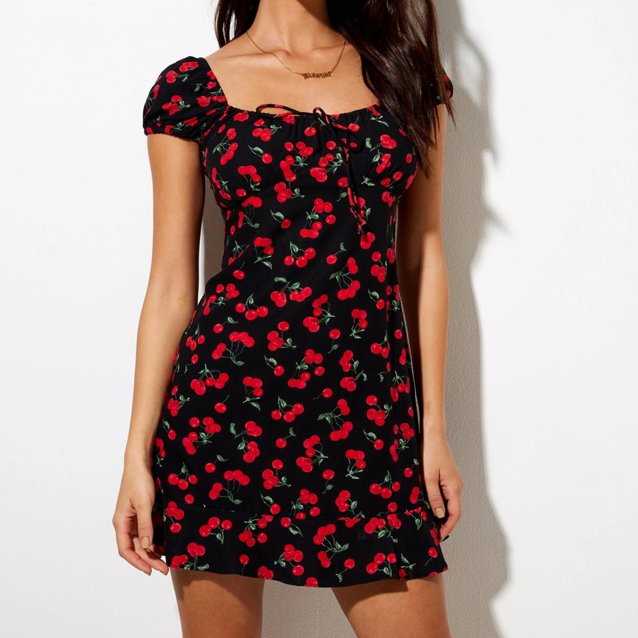 Motel Rocks Cherry Mini Dress 🍒 new with tags never... - Depop