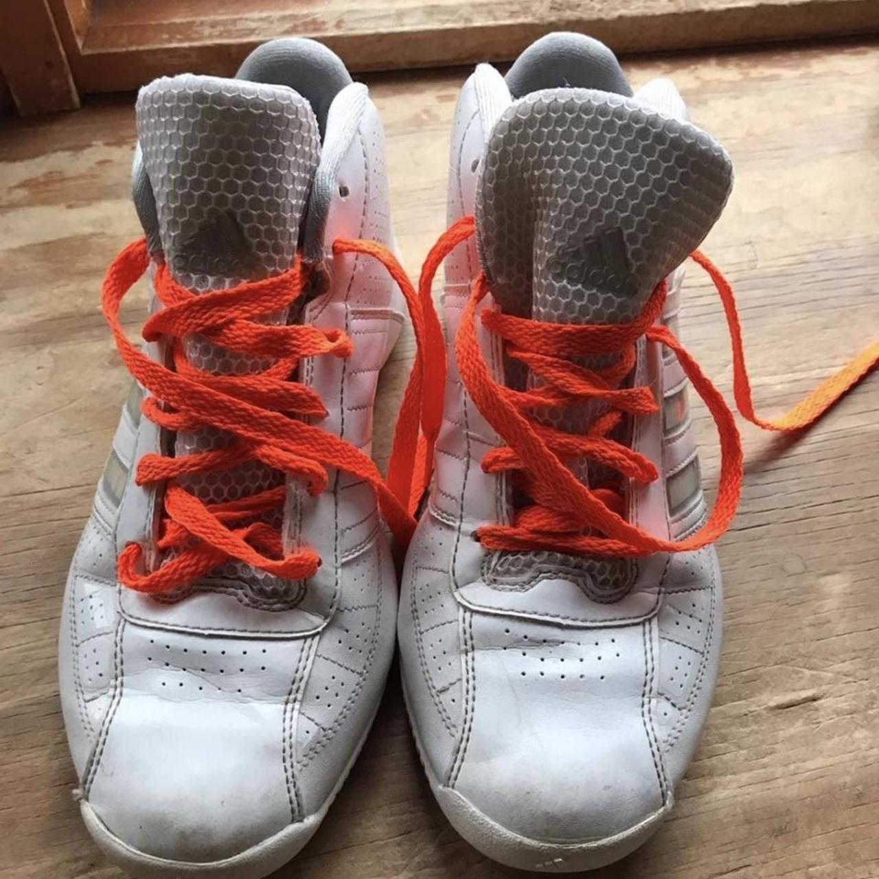 Vintage Y2K Adidas Team Colors shoes, ladies size 6... - Depop