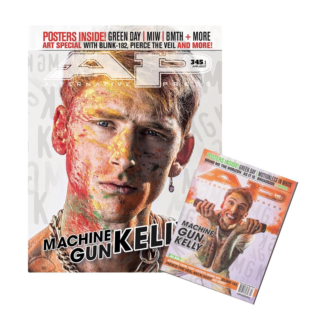 Machine Gun Kelly Alternative Press Magazine Issue... - Depop