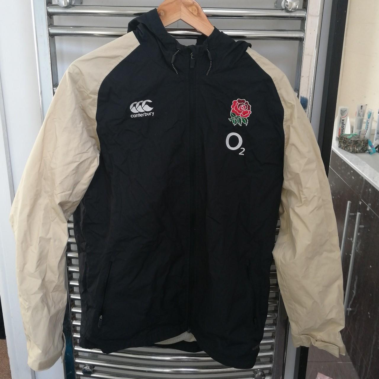 England rugby raincoat England rugby jacket... - Depop
