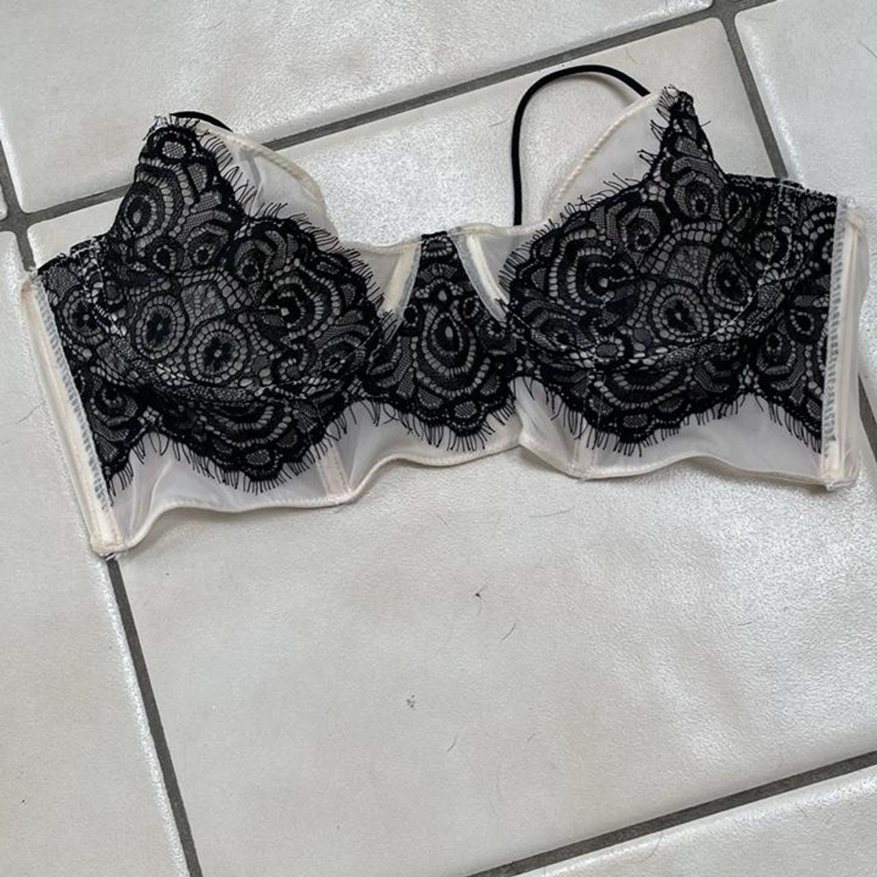 NastyGal Lacey bra - Depop