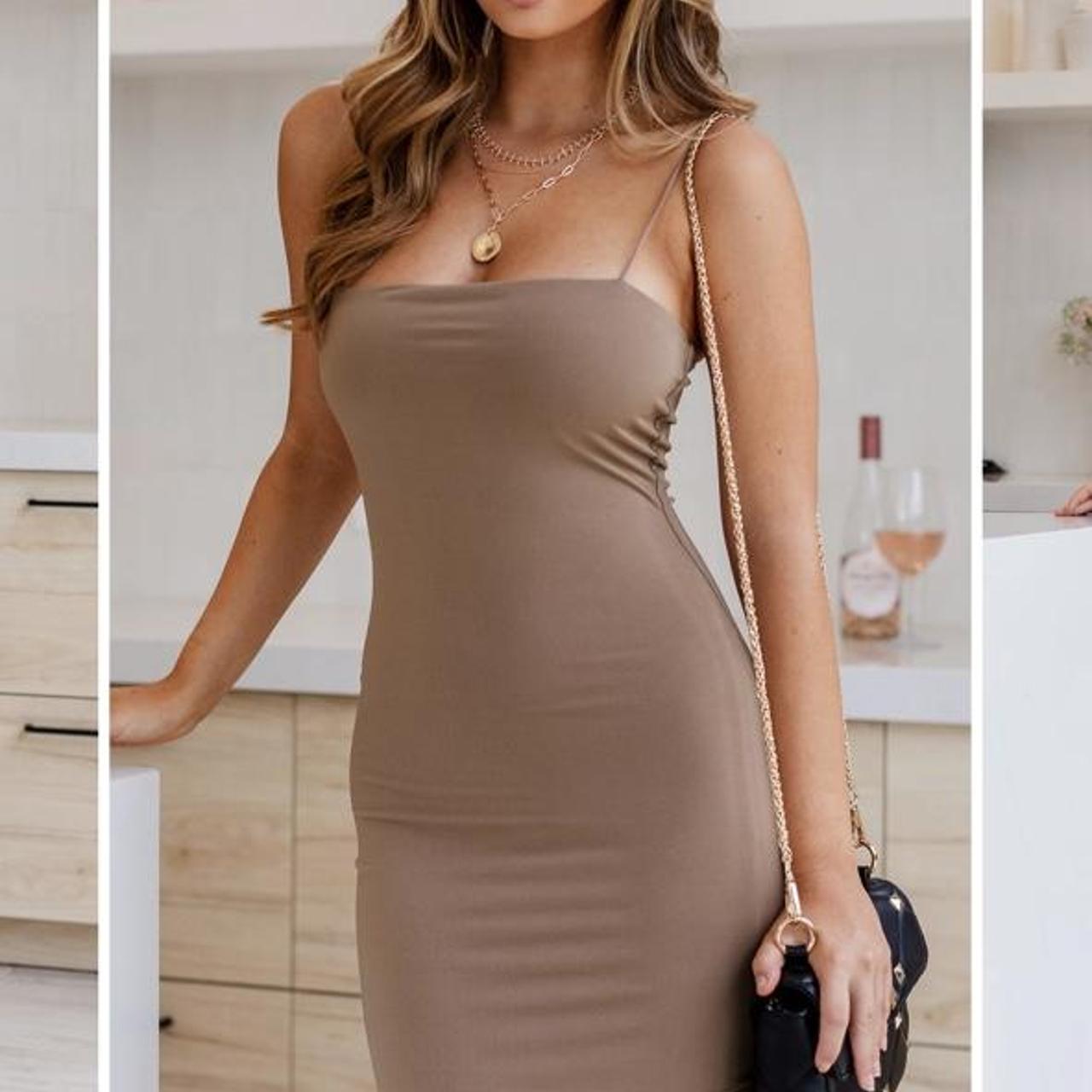 URBAN OUTFITTERS LOVE TREE CHARLOTTE MOCHA TAN BROWN... - Depop