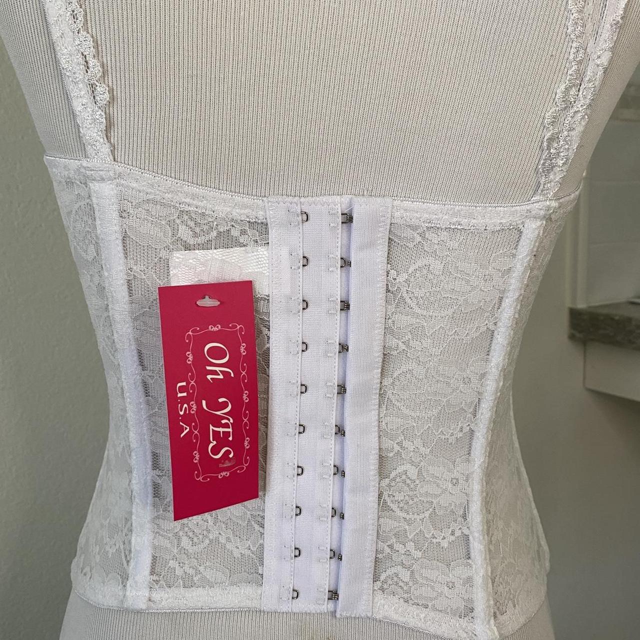 White Lace Bustier Corset Top 👼🏻 Brand New Without Depop