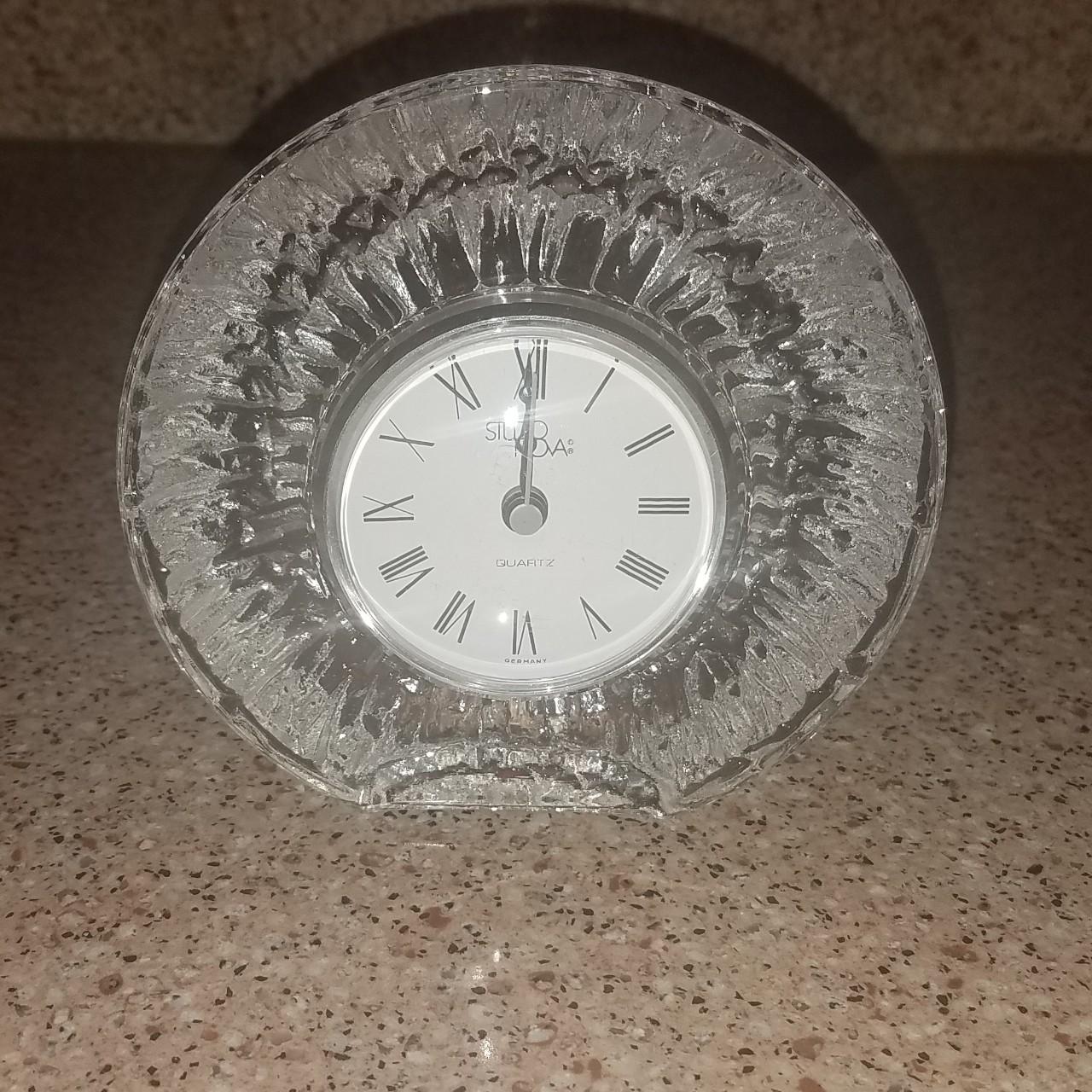 Vintage Studio Nova Quartz Crystal Clock, excellent... - Depop