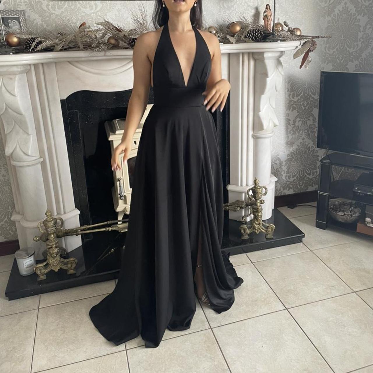 Black debs / formal dress Size 4 From Rosie’s... - Depop