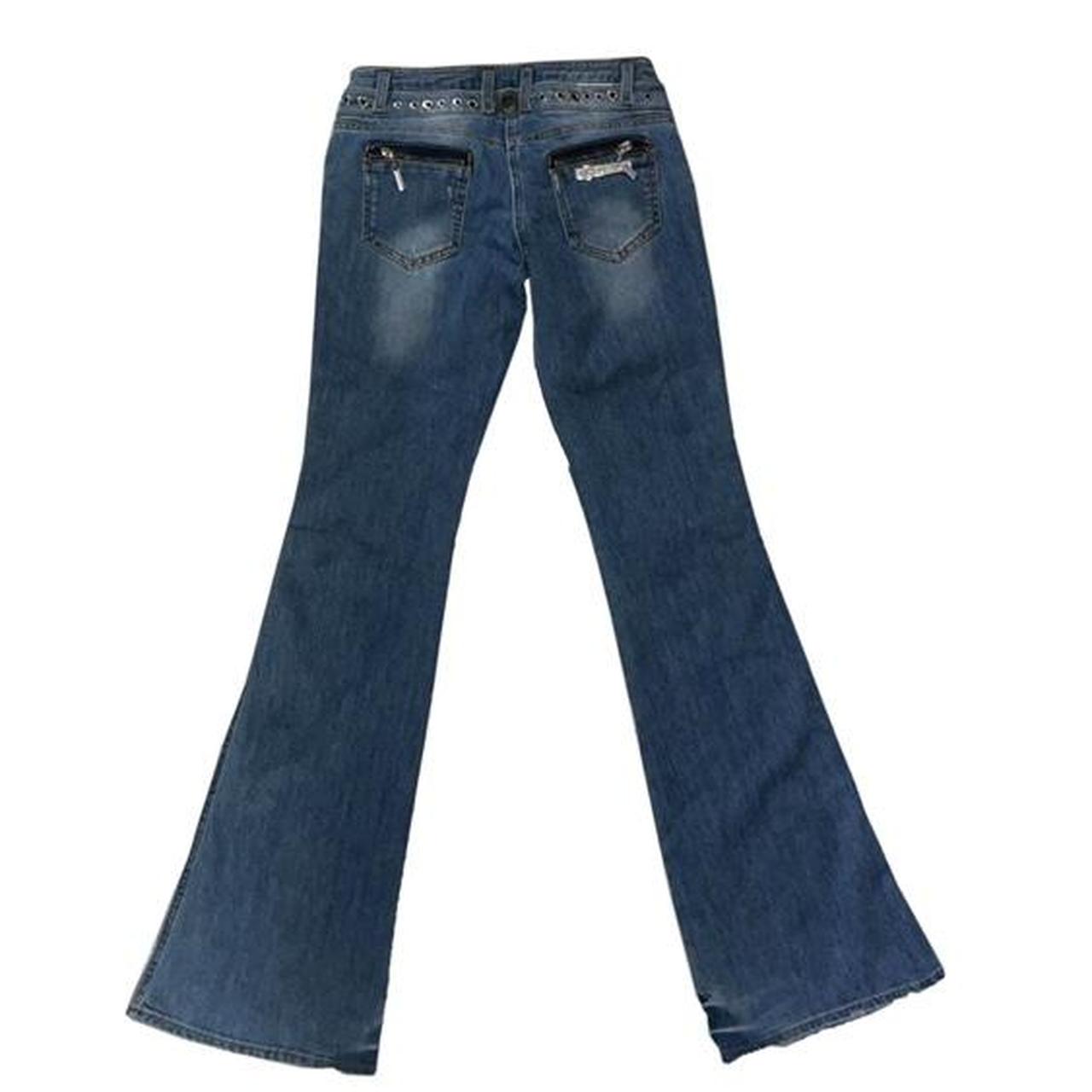 Roberto Cavalli Women's Navy Jeans | Depop