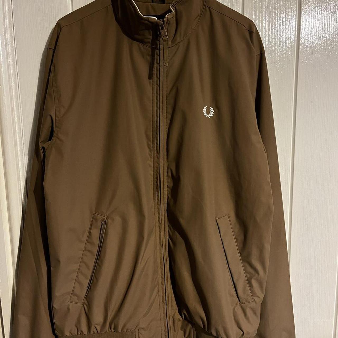 Fred Perry Mustard Jacket Great condition hardly worn - Depop