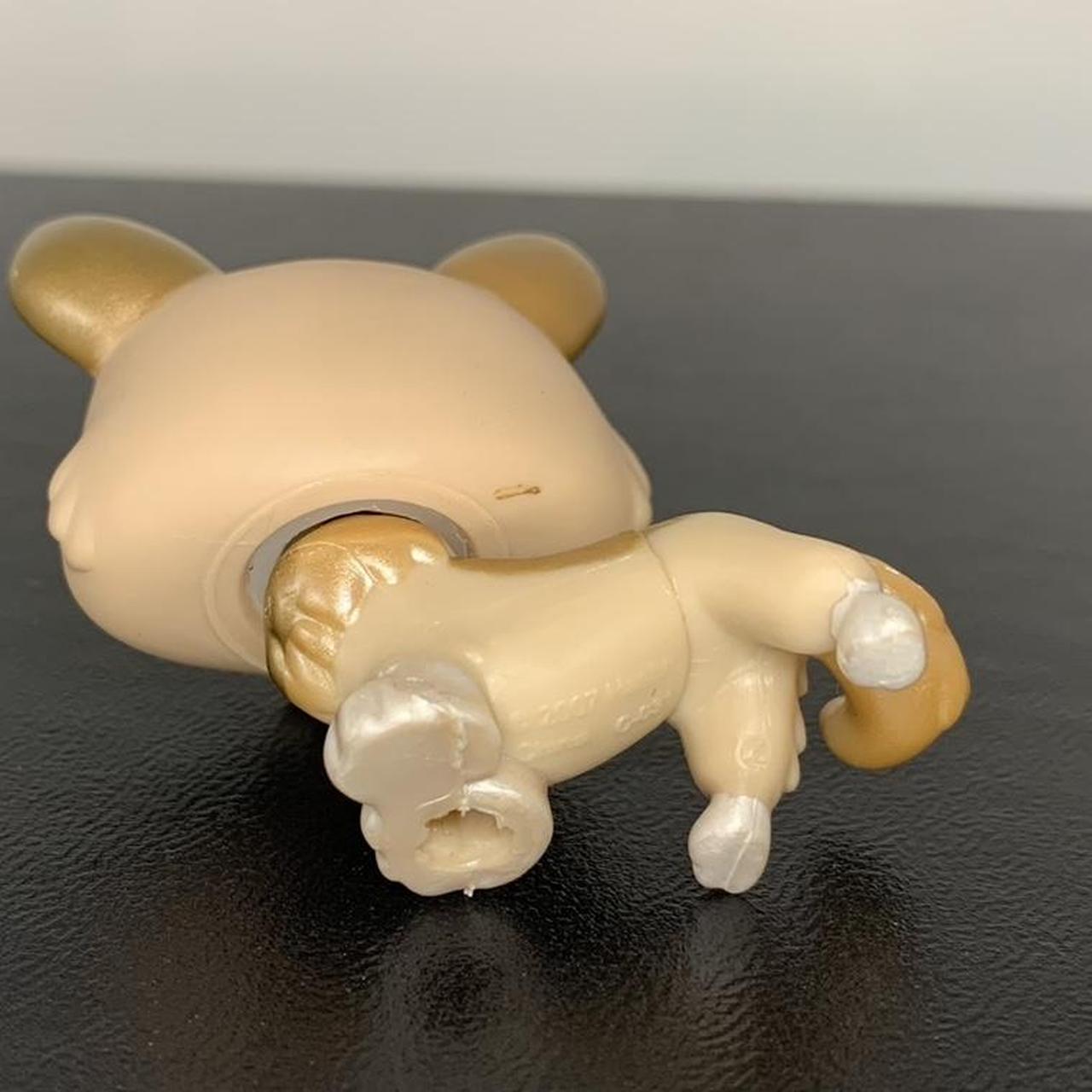 Littlest Pet Shop LPS #871 Corgi Dog Gold Shimmer... - Depop