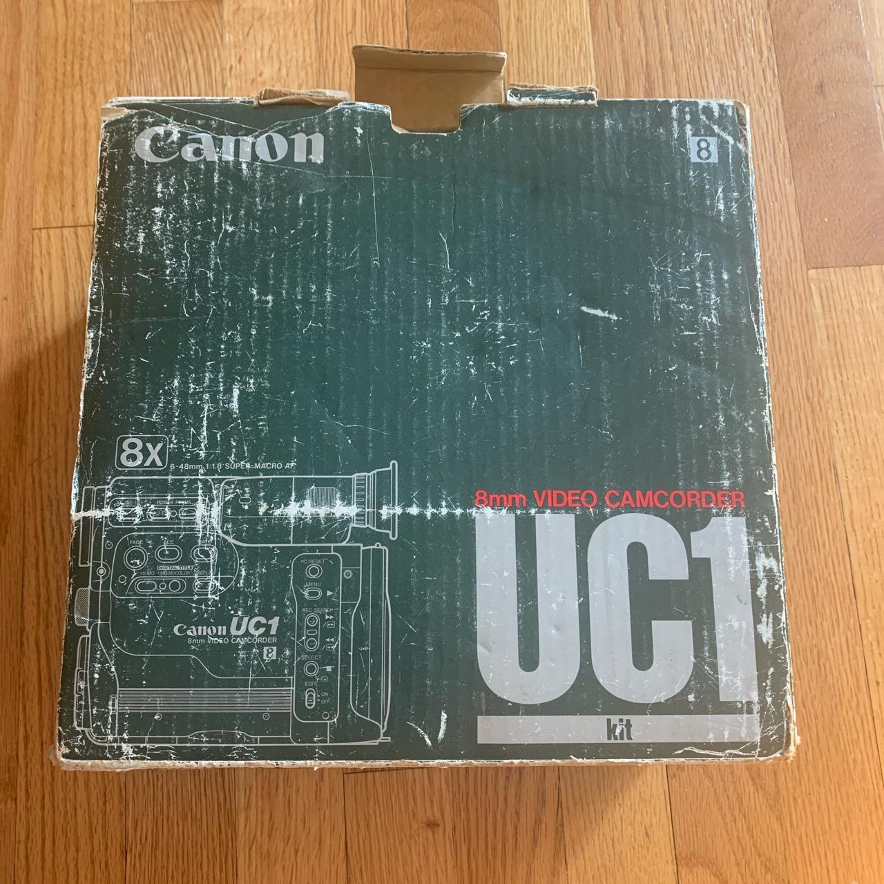 Canon UC1 camcorder NON-WORKING has two battery’s,... - Depop