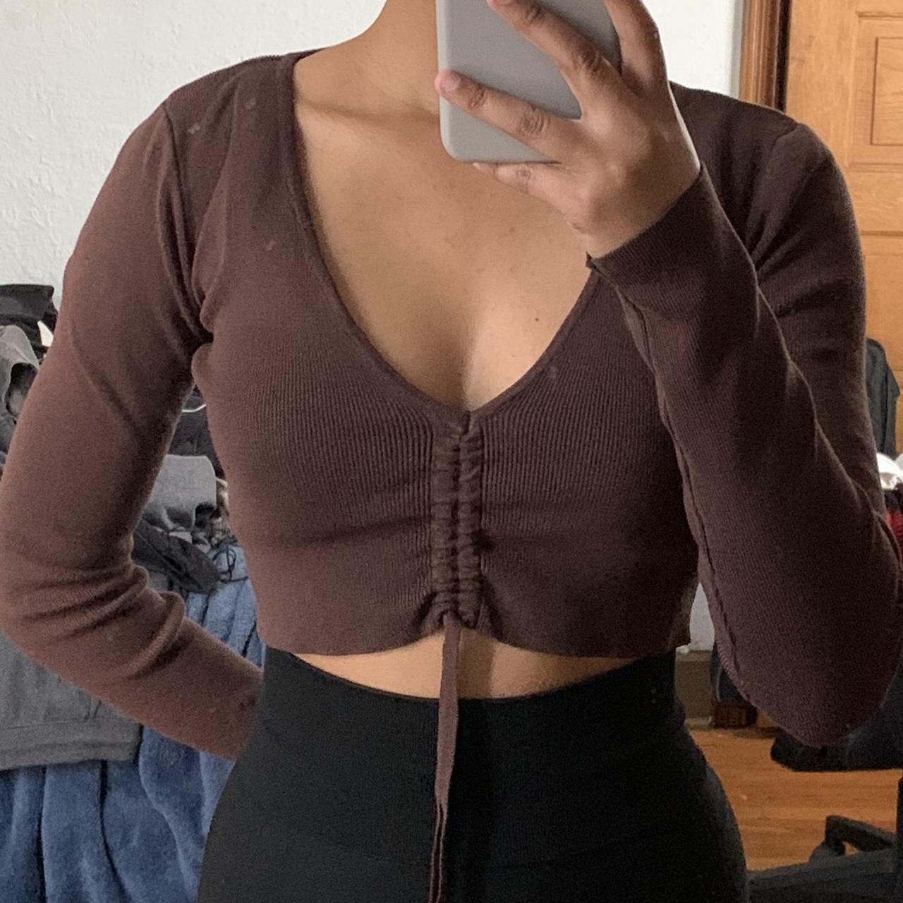 Hera London Women's Brown T-shirt | Depop