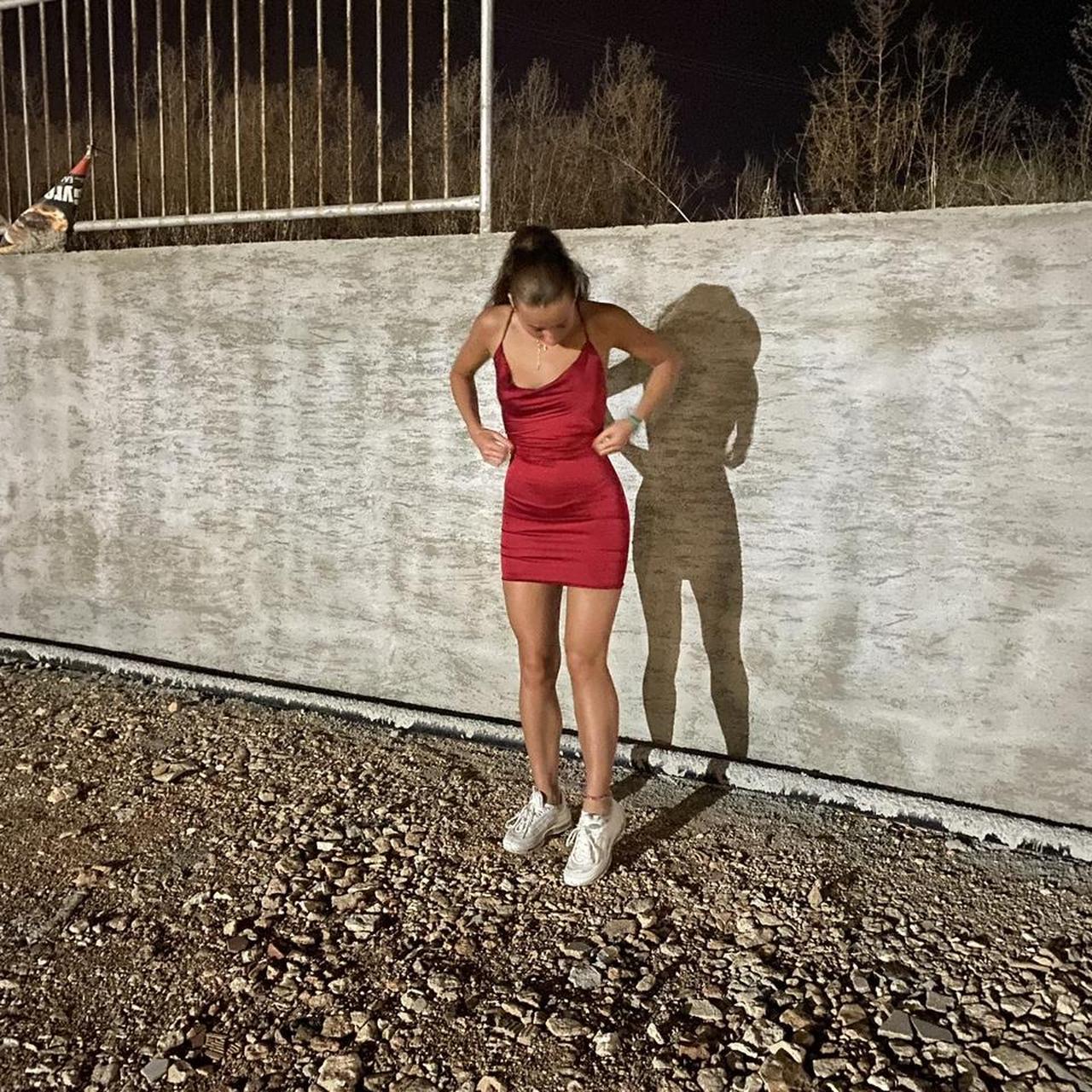 Oh poly dress Perfect condition - Depop