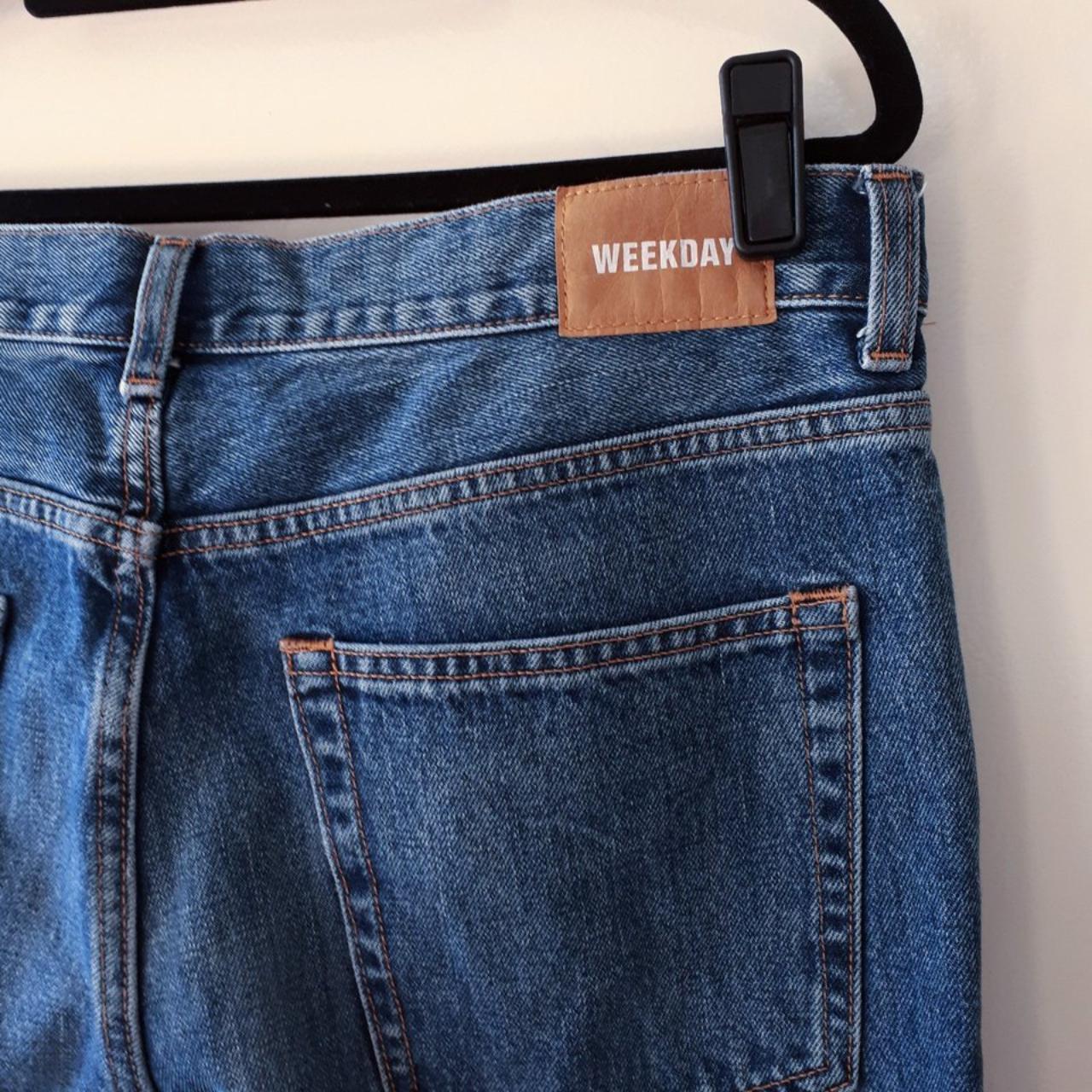 Weekday PINE Jeans - Mom / Dad Jeans Weekday... - Depop