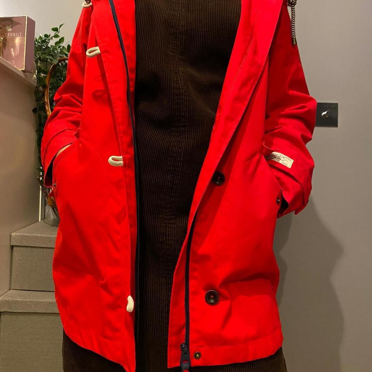 Joules Women's Red Coat | Depop