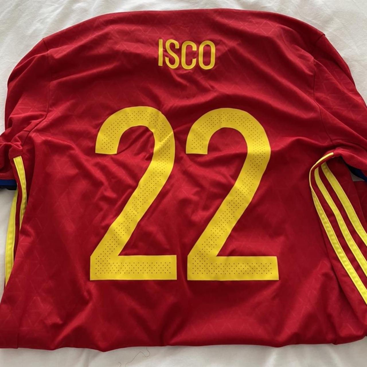 Isco Spain Shirt Adidas football shirt World Cup... - Depop