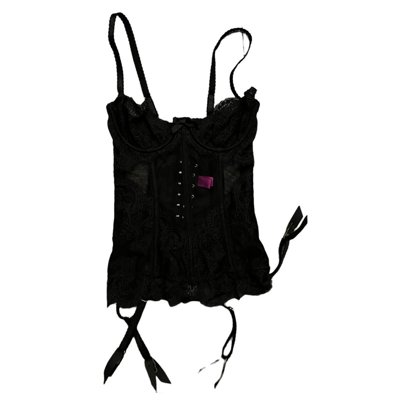 Agent Provocateur Womens Black Corset Depop