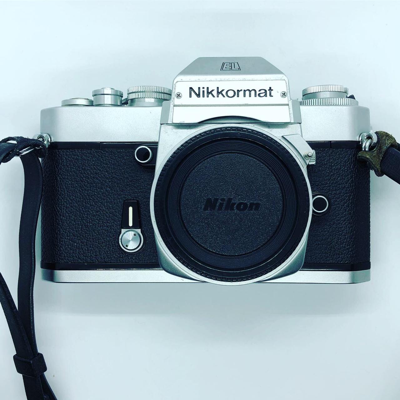 Nikkormat EL SLR 35mm Camera light & shutter Tested... - Depop