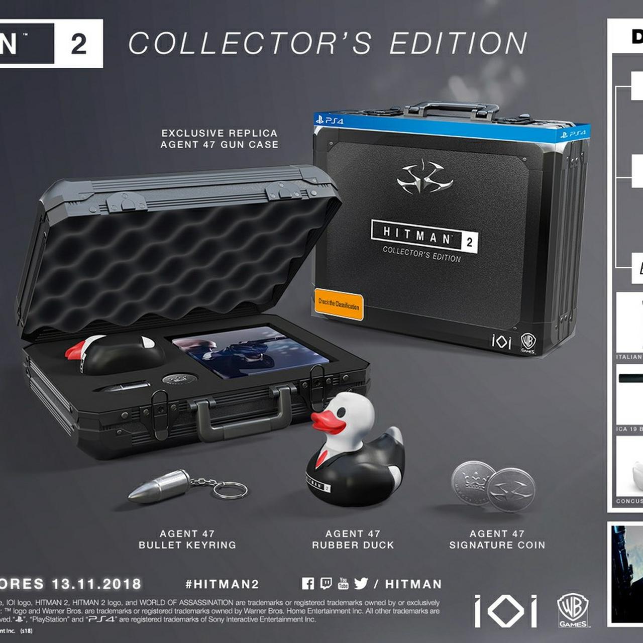 Ps4 collectors edition Hitman 2 ps4 still sealed.... - Depop