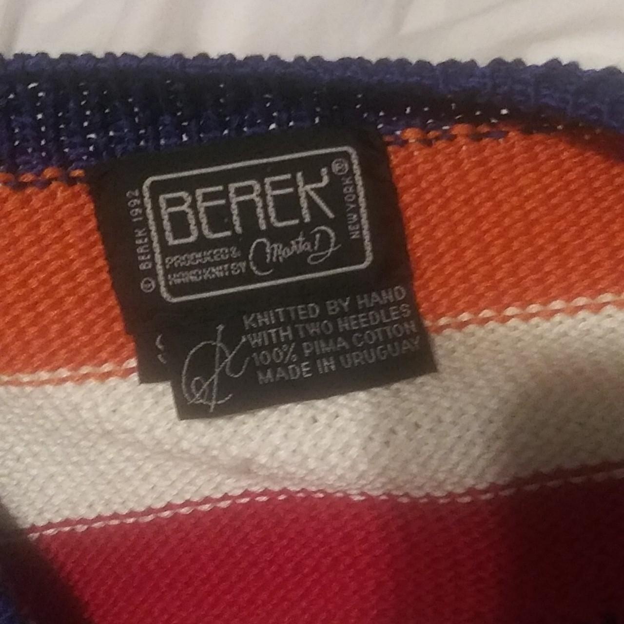 Berek Hand knit fruit sweater sized... - Depop