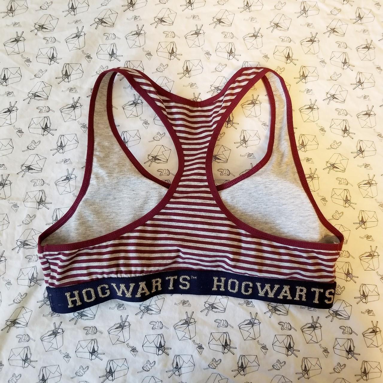 Officially licensed Harry Potter Hogwarts striped... - Depop