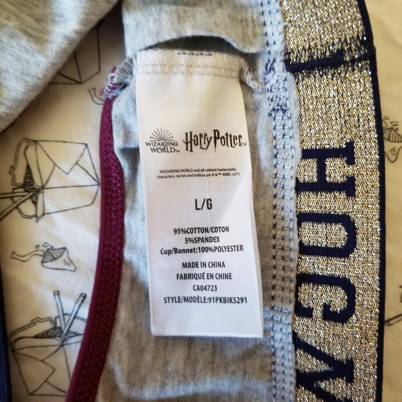 Officially licensed Harry Potter Hogwarts striped... - Depop