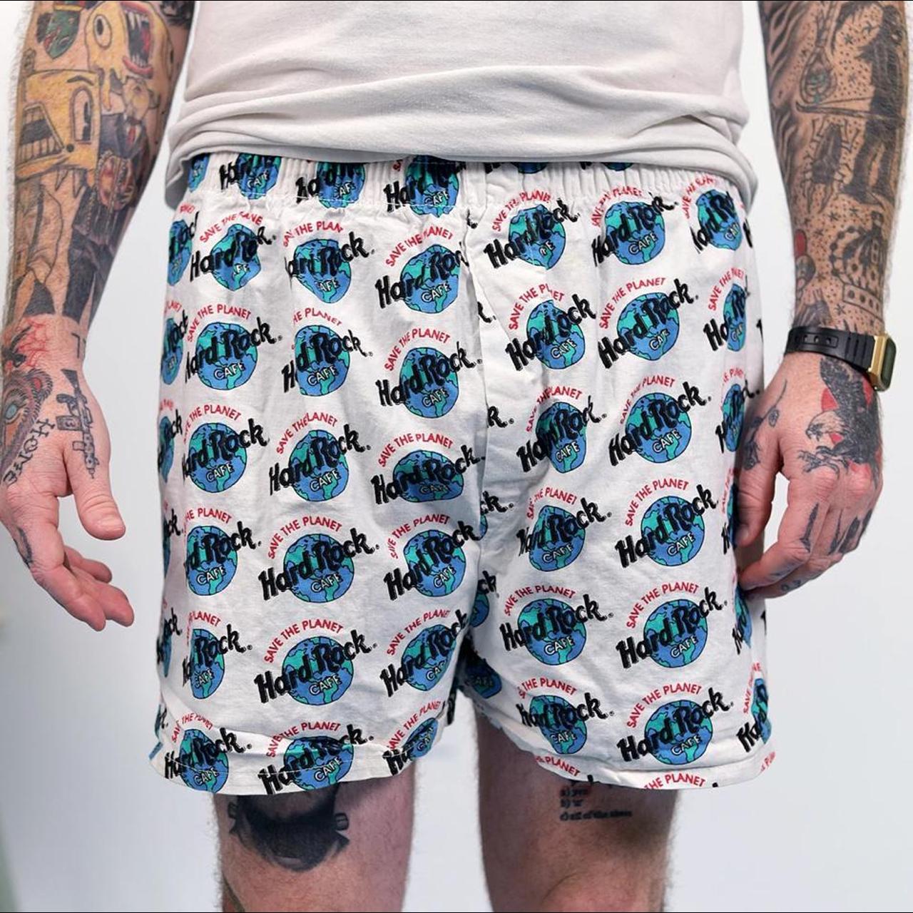 90’s Hard Rock Boxers Brand: Hard Rock... - Depop