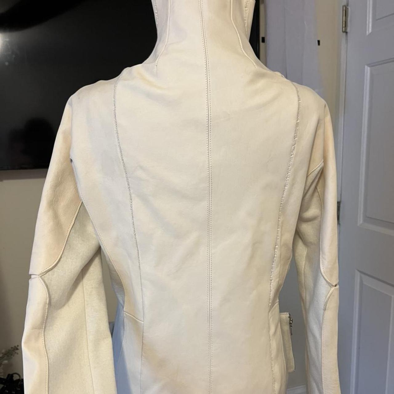 a tentative atelier champagne-colored jacket worn... - Depop