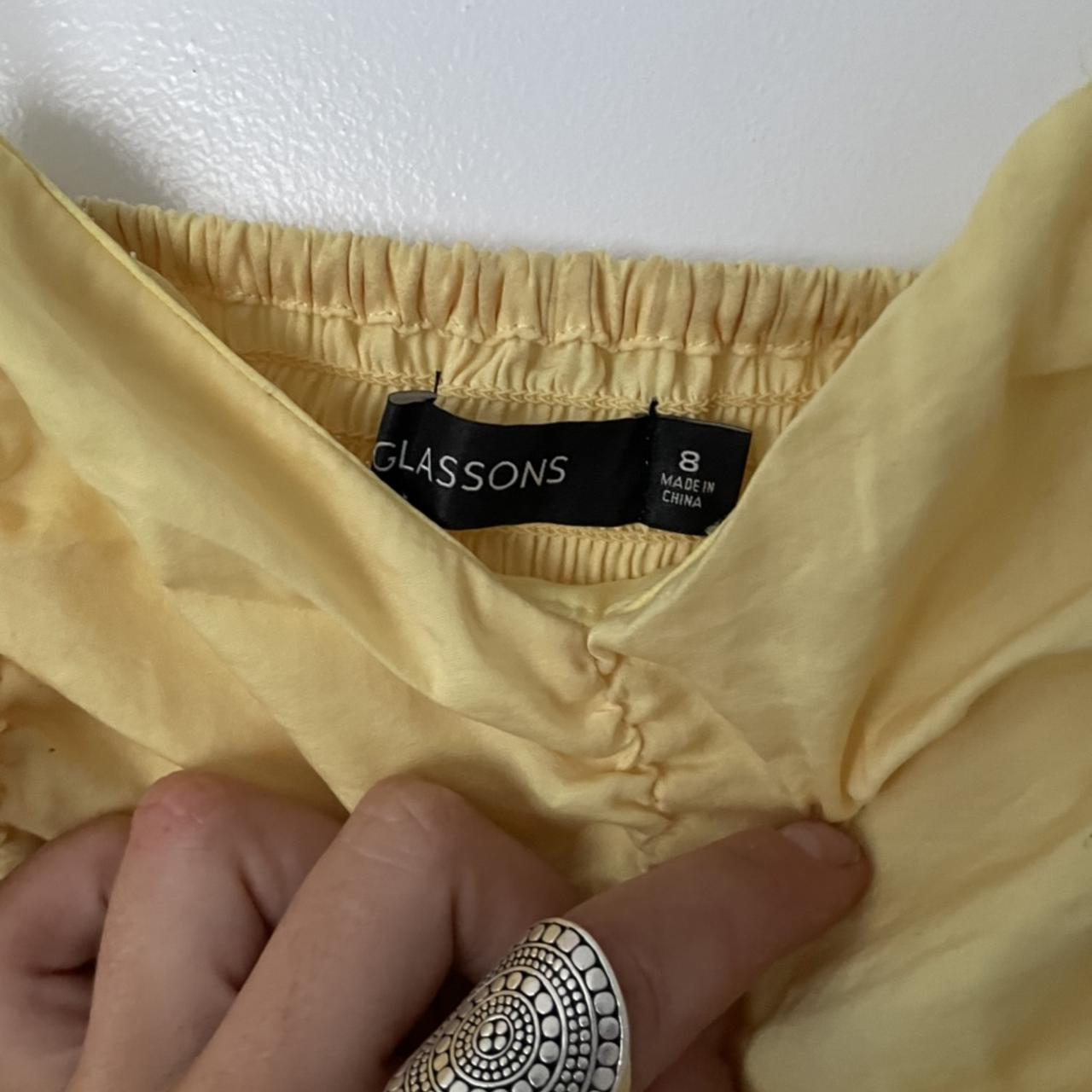 Gorgeous scrunched top Super comfy with elastic back... - Depop