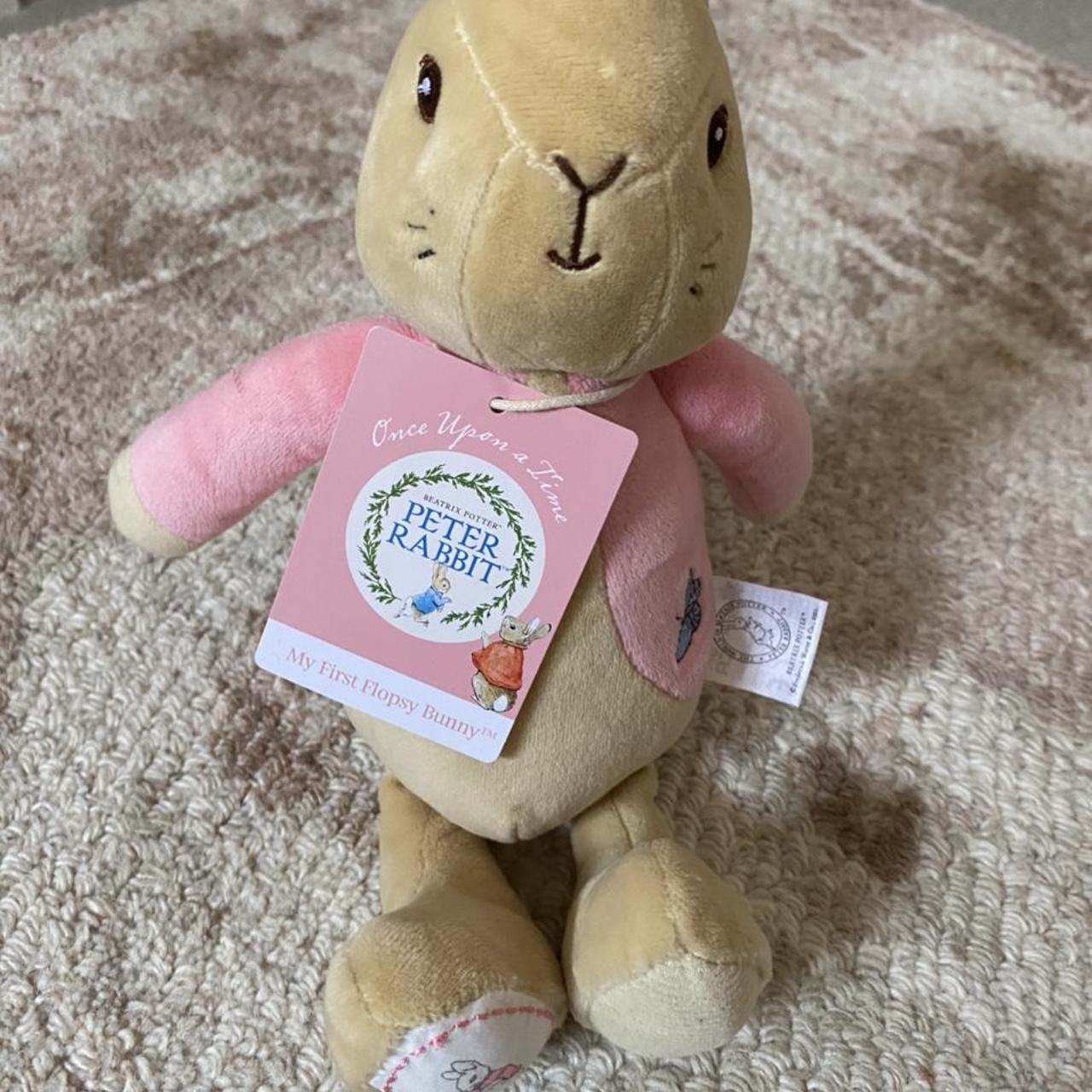 Peter Rabbit (My First Flopsy Bunny) soft toy, brand... - Depop