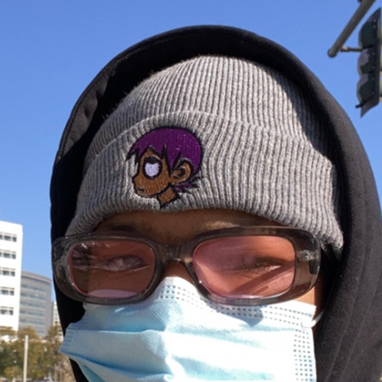 Embroidered Lil Uzi Vert Beanie Hat Unisex - Depop