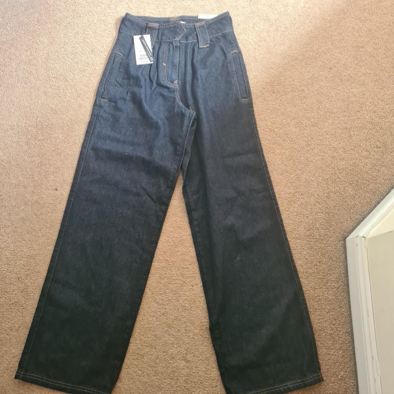 River island wide leg jeans size 6 New with tags - Depop River island wide leg jeans size 6 New with tags - Depop