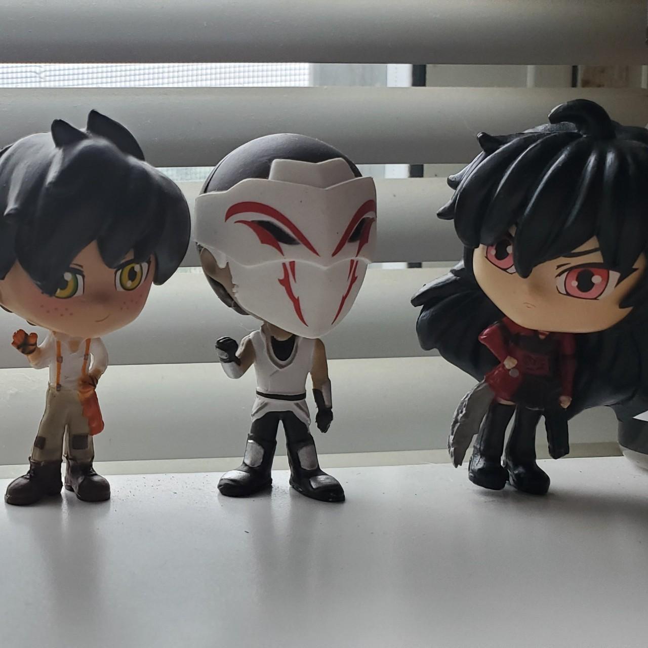 RWBY mini figures from Rooster Teeth's blind box... | Depop