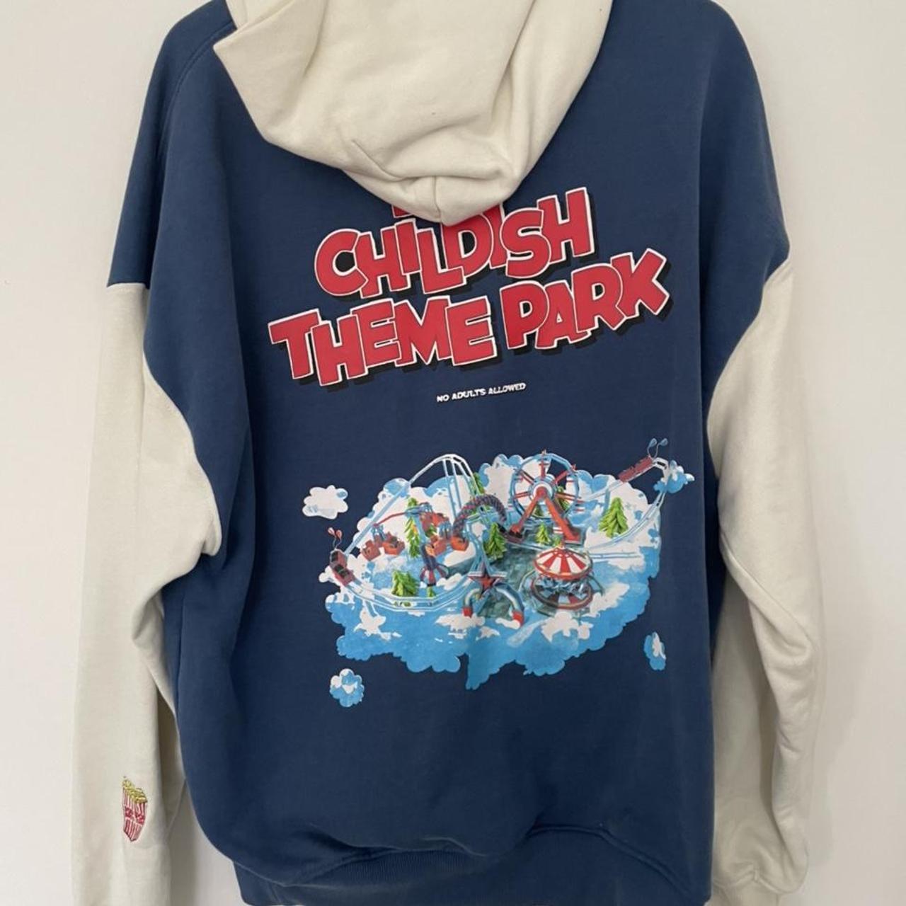 Tgf Childish Theme Park Hoodie worn a few times,... - Depop