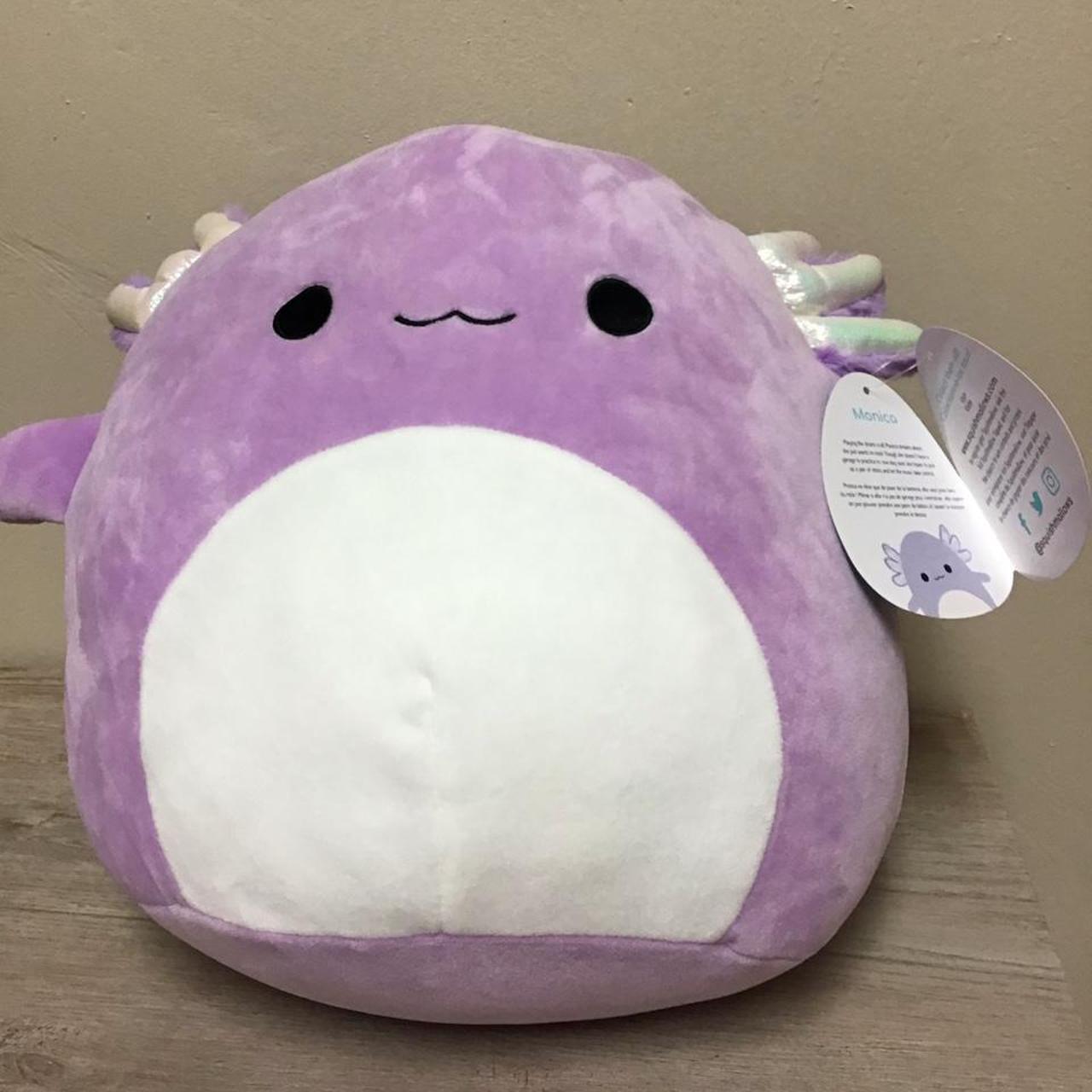 Monica Purple Axolotl Squishmallow Autobuy on for... - Depop