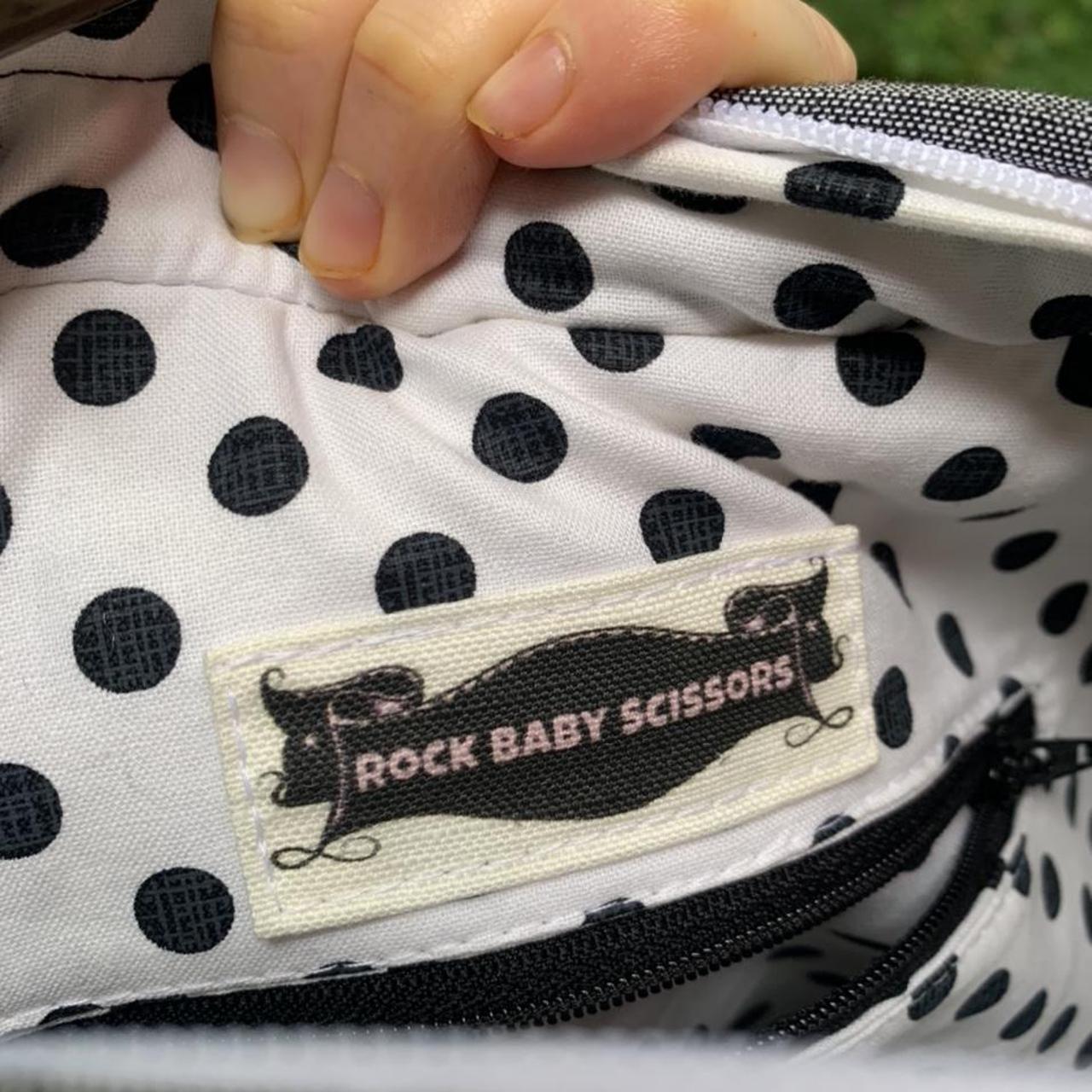 Rock baby scissors handmade goth purse 💕 -Got it... - Depop