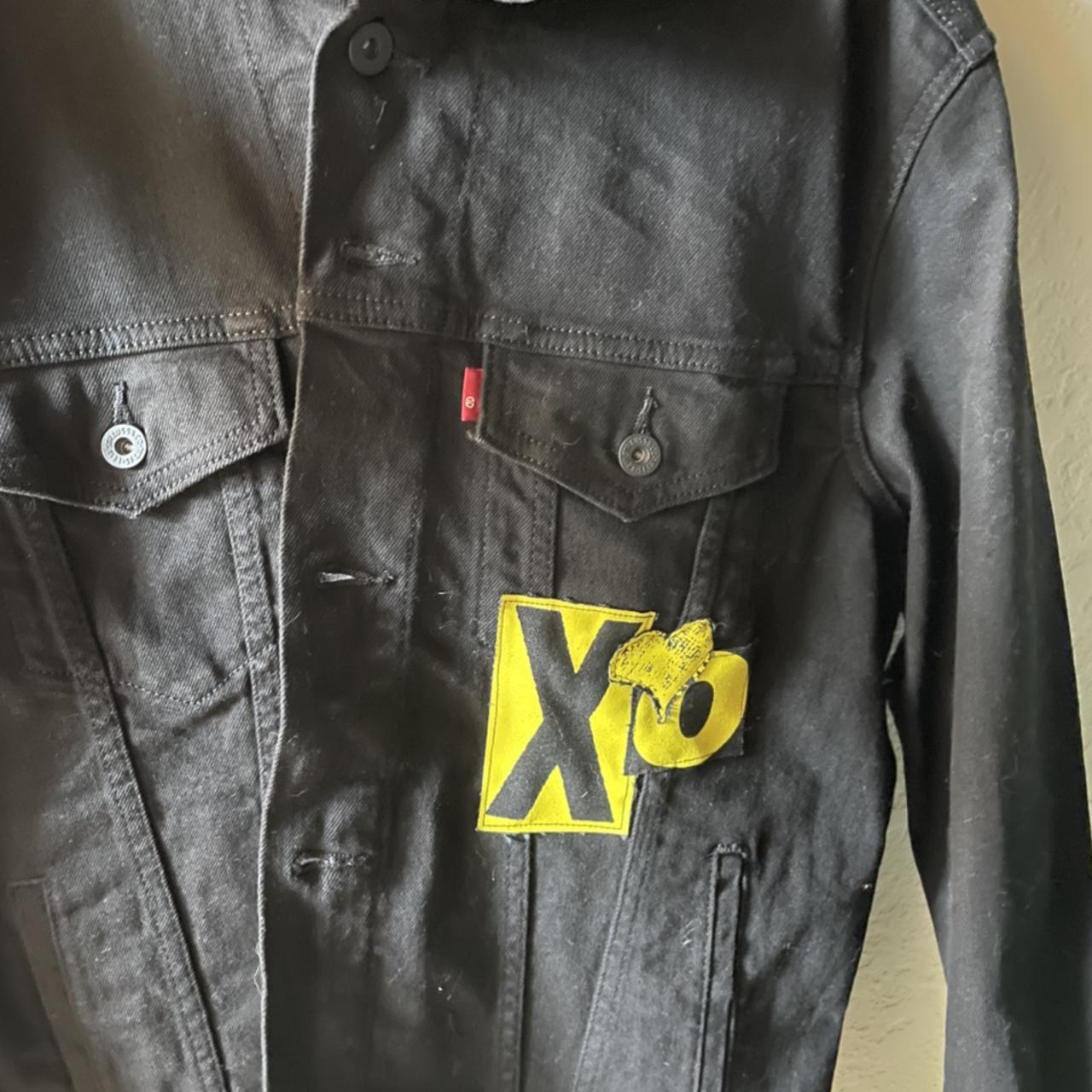 THE WEEKND XO LEVIS DENIM JACKET ( Beauty Behind The... - Depop