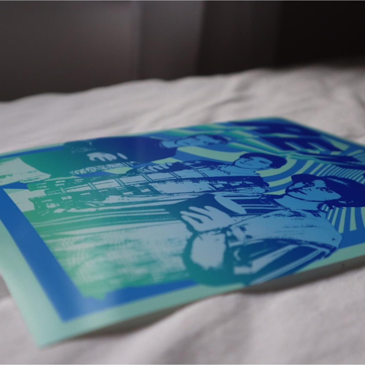 Wallows Remote Poster in Blue 🌈Made by me in... - Depop