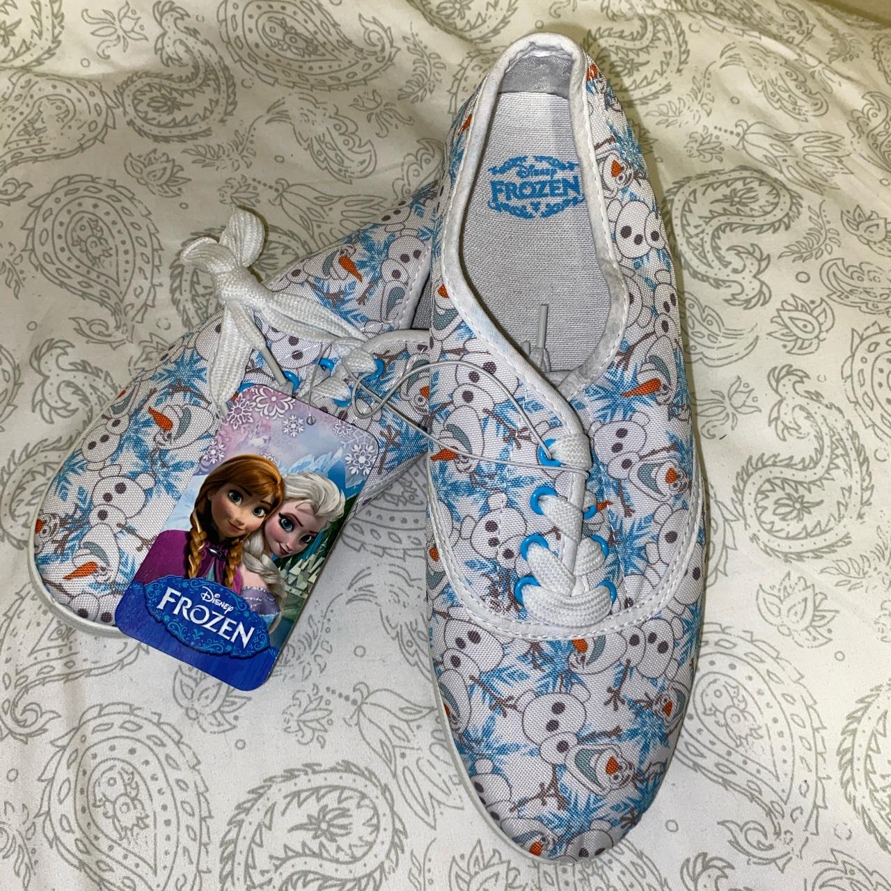 adorable Disney's Frozen sneakers with Olaf design.... - Depop