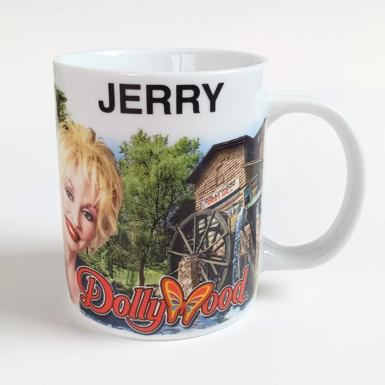 Dollywood Mug White ceramic personalized Dollywood... - Depop