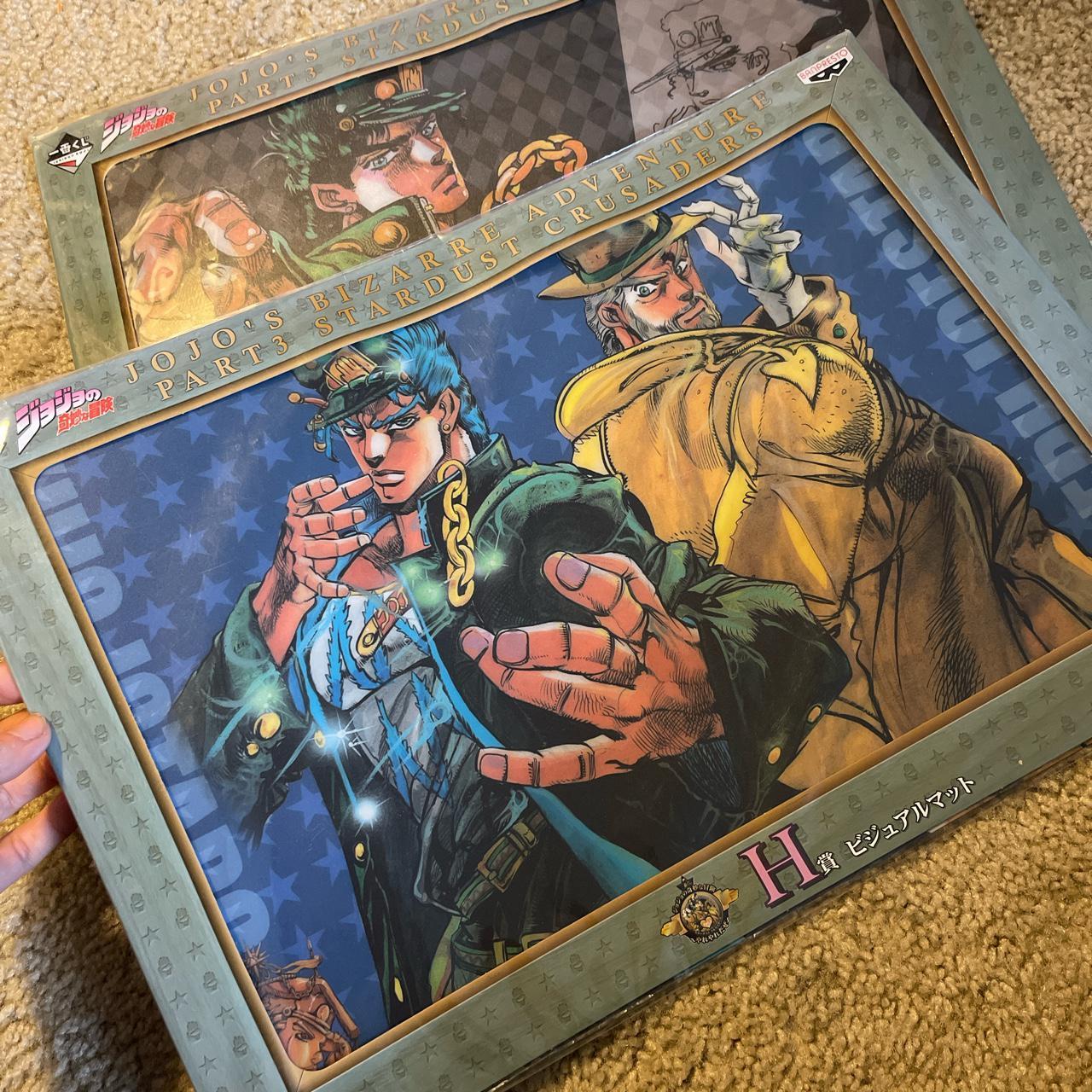Jojos bizarre adventure desk / visual mat 2 pack... - Depop