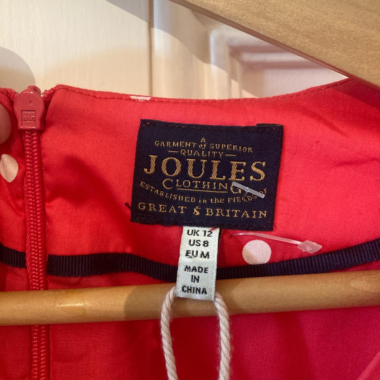 Pink Joules dress - brand new, never been worn,... - Depop