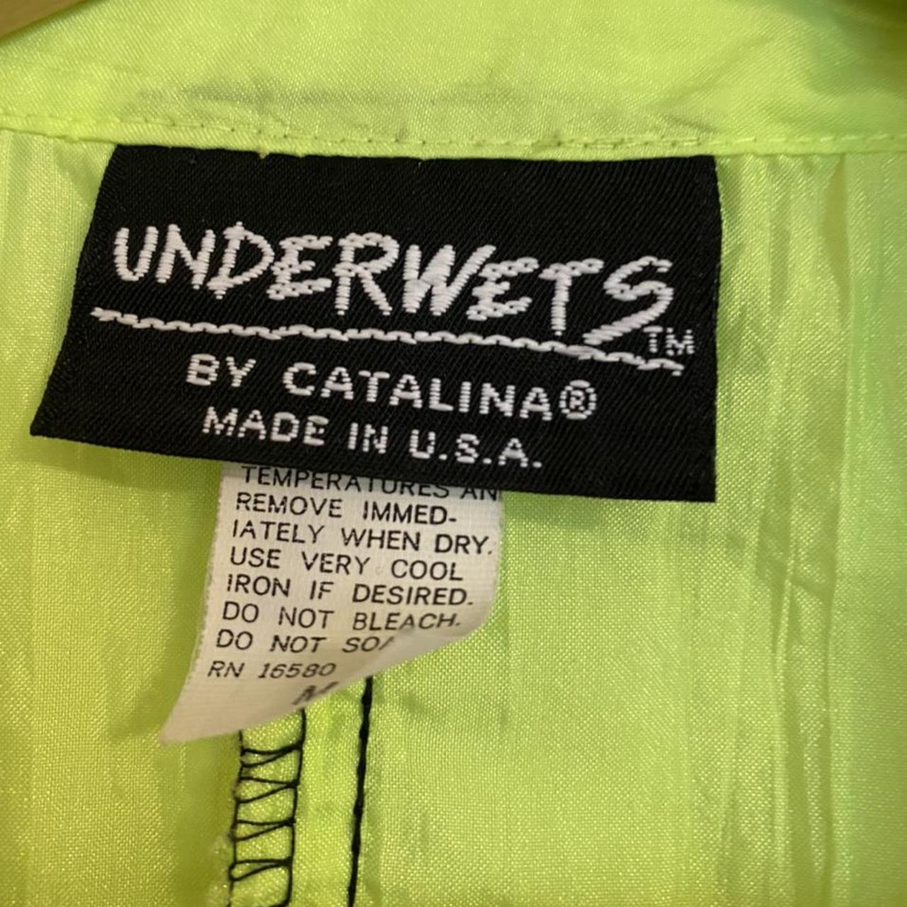 Thrifted Retro Neon 80s windbreaker. Fits... - Depop