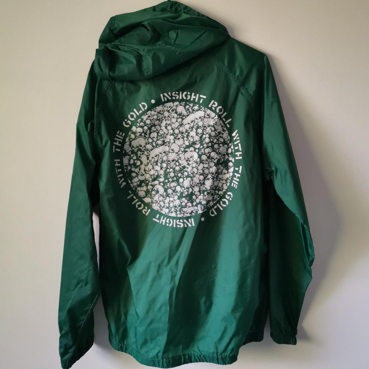 Insight forest Green wind breaker. Men's small,... - Depop Insight forest Green wind breaker. Men's small,... - Depop