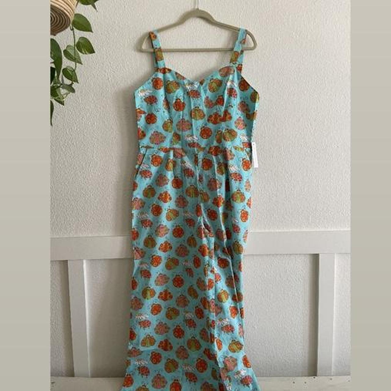 MODCLOTH x MARISOL MURO BUGS & KISSES JUMPSUIT ~... - Depop
