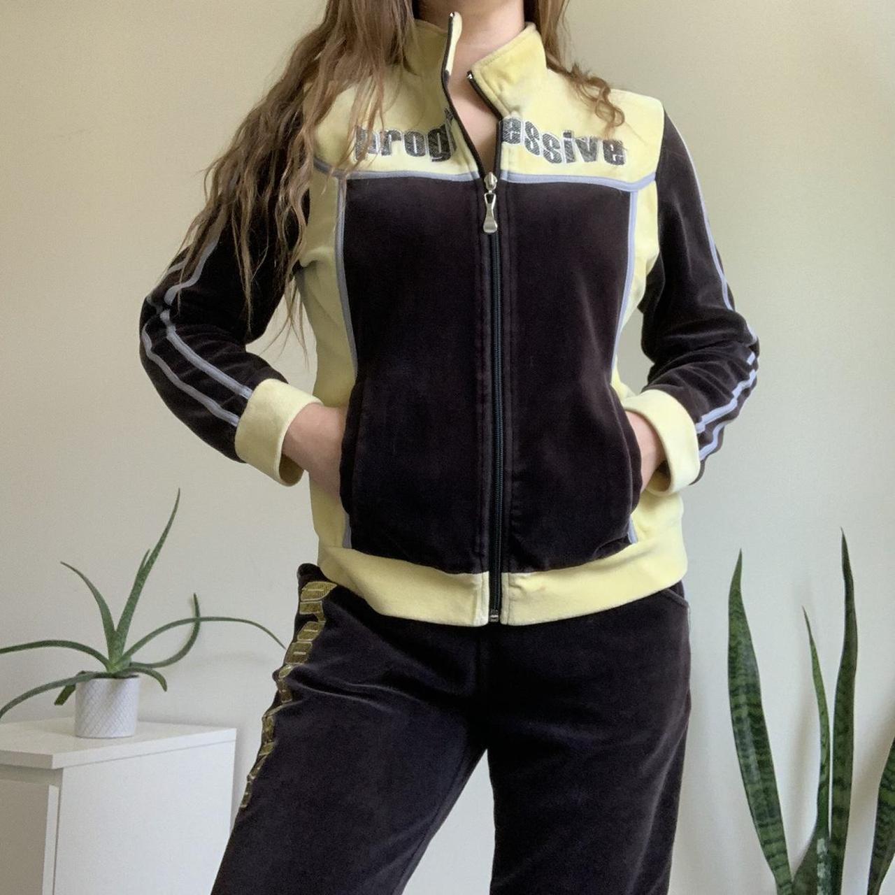 🏎Vintage 90s Custom Racing Velour Tracksuit🏎 Size... - Depop