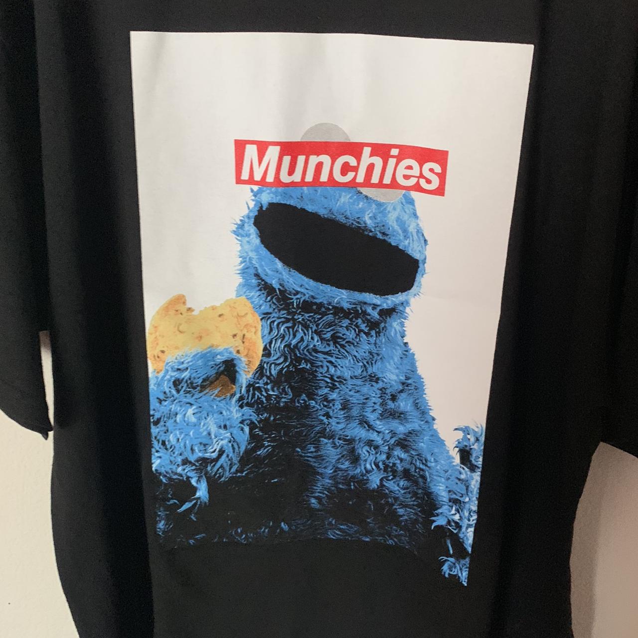 Brand new. Cookie Monster munchies graphic tee. Hype... | Depop